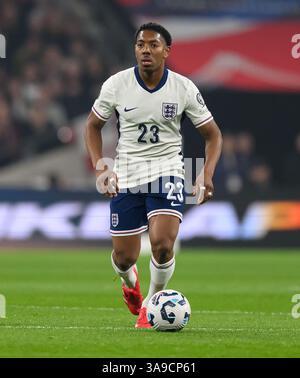 Myles Lewis Skelly of England - England v Latvia, FIFA World Cup 2026 ...