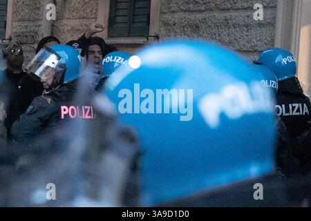 Roma, Italia. 30th Mar, 2025. Inaugurazione della sede di Forza Nuova ...