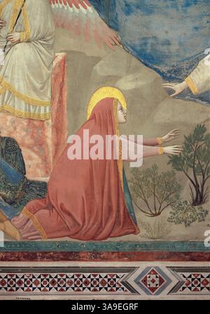 This fresco by Giotto, from the *Scrovegni Chapel*, depicts the theme ...