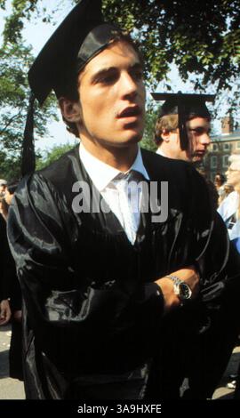 June 07, 1983; Providence, Rhode Island, USA; JOHN F. KENNEDY JR ...