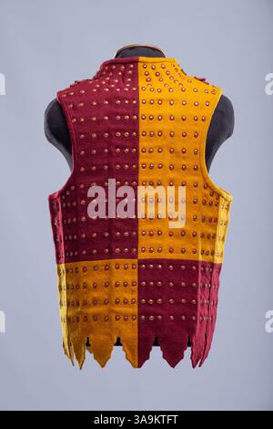 Back View of a Medieval Brigandine Body Armor Stock Photo - Alamy