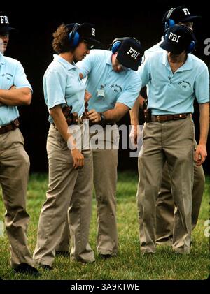 Jun 16, 1997; Quantico, Virginia, USA; FBI Training: Law enforcement ...