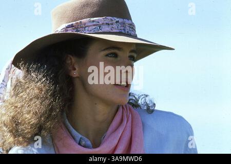 Sep 23, 1988; Valley Falls, KS, USA; Actor MATT DILLON (right) stars as ...