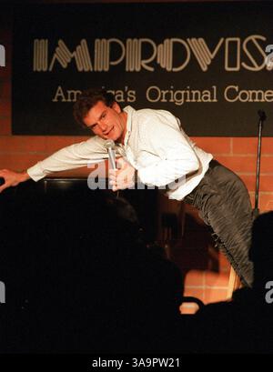 Feb 01, 1986; San Diego, CA, USA; Comedian Rick Rockwell performs at ...