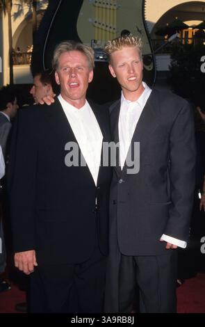 Gary Busey, Jake Busey And Judy Helkenberg 1986 Credit: Ralph Dominguez ...