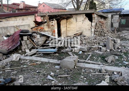 29-year-old Ukrainian drone operator Vlad explains the functionality of ...
