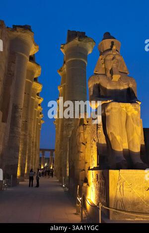 Mar 31, 2006; Luxor, EGYPT; FILE PHOTO: May 01, 2003; Towering pillars ...