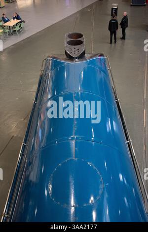 Speed record breaking LNER locomotive "Mallard", National Railway ...