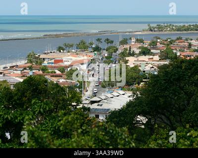 Aug 8, 2006; Porto Seguro, Bahia, Brazil; The marble monument which ...