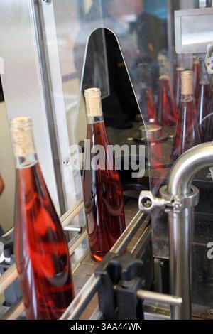 Jan 16, 2006; Cloverdale, CA, USA; Mobile bottling lines are self ...