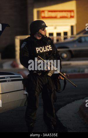 Mar 14, 1993; Waco, TX, USA; Waco Standoff between ATF FBI agents and ...