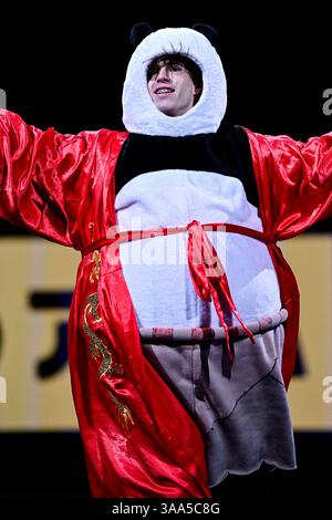 Mikhail SHAIDOROV (KAZ), during Exhibition Gala, at the Olympic Winter ...