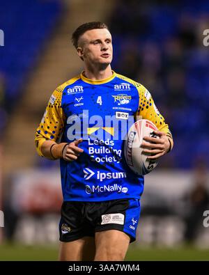 Ash Handley of Leeds during the Betfred Super League 2026, Rugby League ...