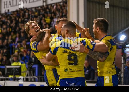 Jake Thewlis of Warrington Wolves during the Betfred Super League round ...