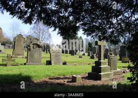 Denton Cemetery Manchester Stock Photo - Alamy