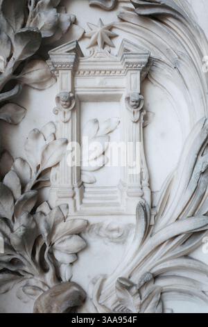 Milan, Italy 1 January 2025: Close-up of the eye of providence symbol ...