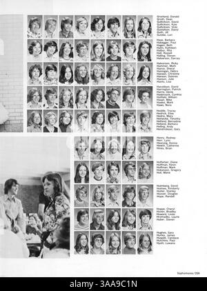 The 1976 yearbook from Richfield High School highlights the major ...