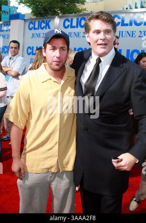 DAVID HASSELHOFF, ADAM SANDLER, CLICK, 2006 Stock Photo - Alamy