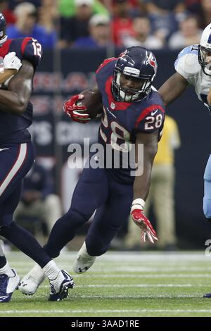 Houston Texans running back David Johnson (31) carries the ball during ...