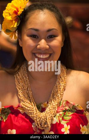 Traditional Hawaiian Hula (Kahiko) performed with ipu (drum) on Hawaii ...