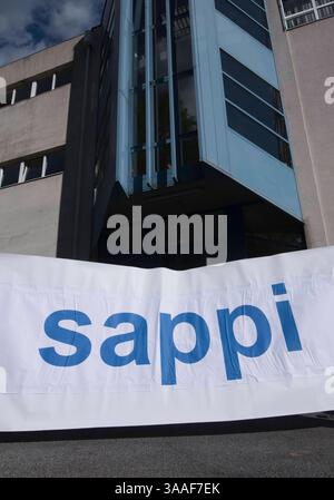 sappi paper production in a large warehouse in the paper industry sappi ...