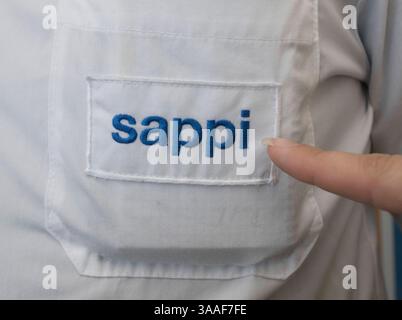 sappi paper production in a large warehouse in the paper industry sappi ...