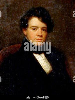 Inman portrait of John Church Hamilton Stock Photo - Alamy