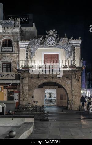 old arch of Main Square of Ciudad Real, La Mancha, Spain Stock Photo ...