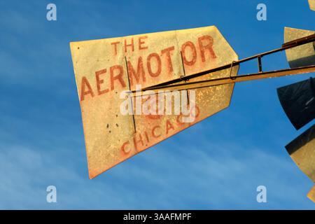 Empire Ranch windmill, Las Cienegas National Conservation Area, Arizona ...