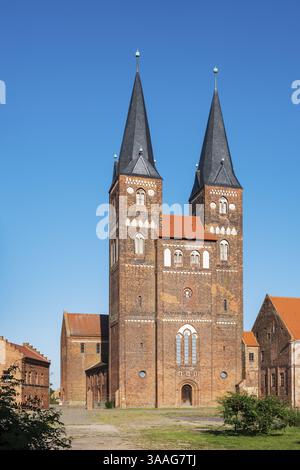 The monastery church of Jerichow Monastery, the cradle of North German ...