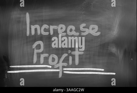 Increase your value symbol. Concept words Increase your value on wooden ...