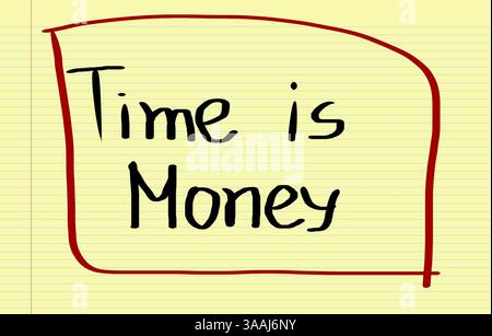 Time to make money symbol. Concept words Time to make money on wooden ...