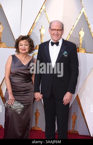 Actor Richard Jenkins and Sharon Friedrick arrive at the 21st annual ...