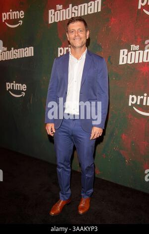 Grainger David attends the Prime Video premiere of "The Bondsman" at ...