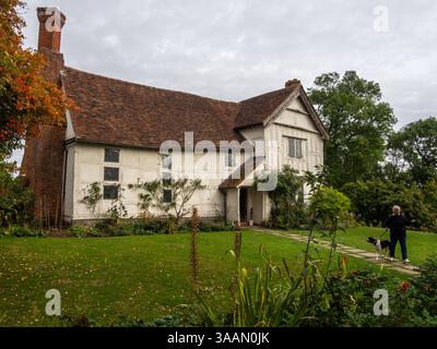 The Medieval Manor House on The Brockhampton Estate. Brockhampton, UK ...