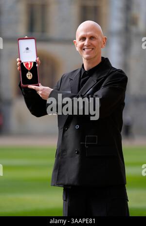 Professor Sir Wayne McGregor after being made a Knight Batchelor during ...