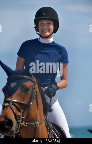 Jessica Springsteen attends the Longines Global Champions Tour New York ...