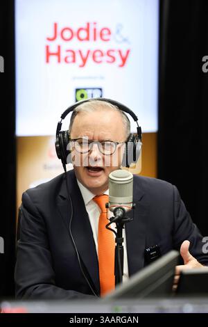 Prime Minister Anthony Albanese participates in the welcome to country ...
