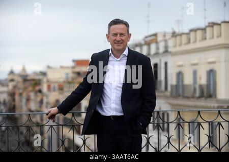 Italy, Rome, 1 April, 2025 : Kenton Jarvis, Easy Jet CEO, participates ...