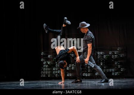 Dance N’Speak Easy, wanted posse Underbelly, McEwan Hall Stock Photo ...