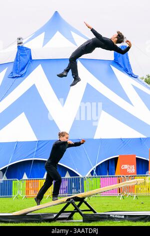 Maxim Laurin and Guillaume Larouche celebrate the arrival of their ...