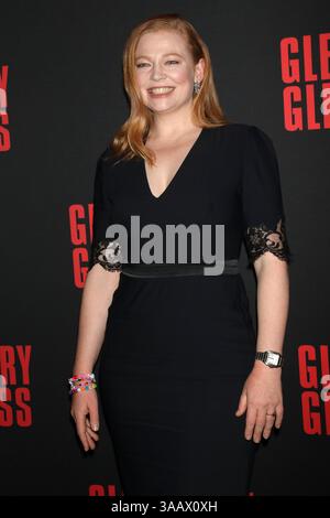 Sarah Snook attends the Broadway opening night of "Glengarry Glen Ross ...