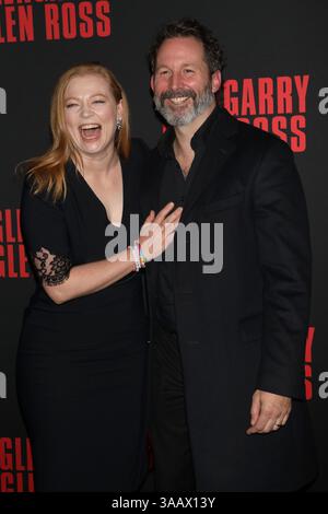 Sarah Snook and Dave Lawson attend Peacock's 'All Her Fault' premiere ...