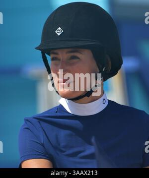Jessica Springsteen attends the Longines Global Champions Tour New York ...