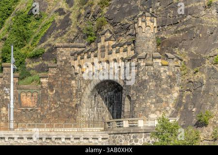 Vysehrad Rock, Ruins of Libusina Lazen. The so-called Ruins of Libuse ...