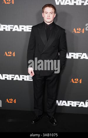 Kit Connor, "Warfare" (2025 Stock Photo - Alamy