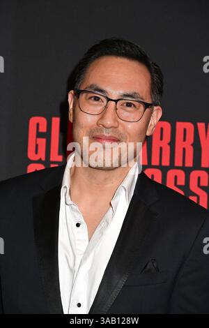 Marcus Choi attends the Broadway opening night of "Glengarry Glen Ross ...