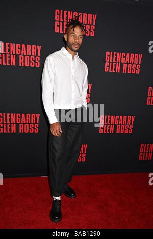 Michael Rishawn attends the "GLENNGARRY GLEN ROSS" Broadway Opening ...