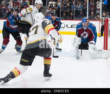 Colorado Avalanche defenseman Brad Hunt (17) in the second period of an ...