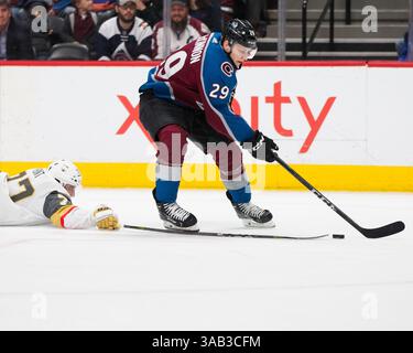 Colorado Avalanche defenseman Brad Hunt (17) in the second period of an ...